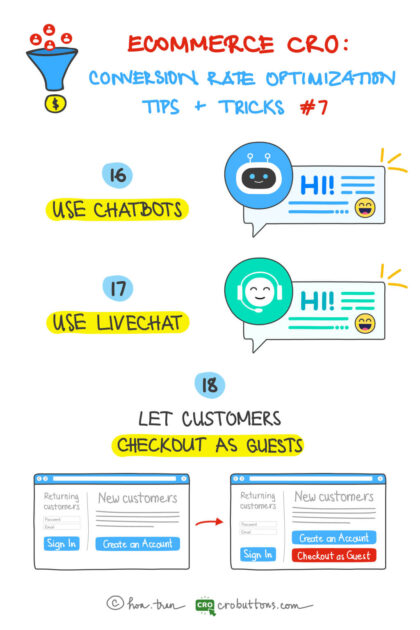 Ecommerce CRO: The Definitive Guide (2022) - CRO Buttons